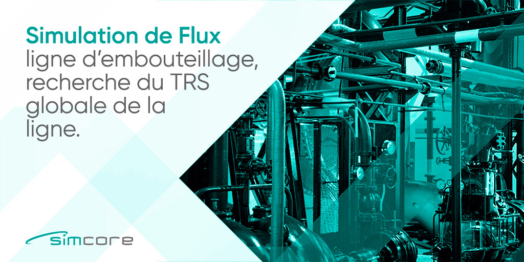 Simulation de Flux pour une ligne d'embouteillage - Simcore